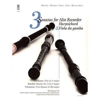 【】Telemann & Handel: 3 Sonatas for Alto