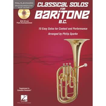 【】Classical Solos for Baritone [With CD