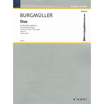 【】Duo in E-Flat Major, Op. 15: Clarinet