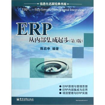 ERP——从内部集成起步9787121185052电子工业