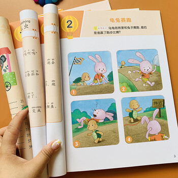 宝宝看图说话看图讲故事书语言启蒙表达能力幼儿绘本3-6岁幼儿园