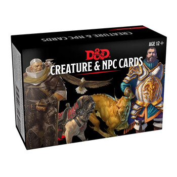 龙与地下城魔法拼写书卡:生物和Npc卡 Dungeons & Dragons Spellbook Cards: Creature & Npc Cards ( D&d Accessory)