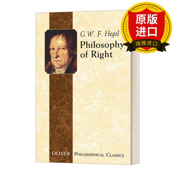 英文原版 Philosophy of Right 权利法哲学原理 黑格尔 英文版 进口英语原版书籍