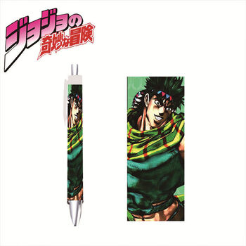 姒桀JOJO的奇妙冒险 圆珠笔 自动 笔 漫画周边 动漫周边 JOJO石之海 乔瑟夫自动笔