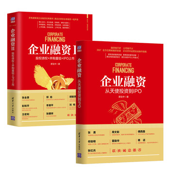 企业融资：天使投资+股权+并购+IPO（京东套装共2册）