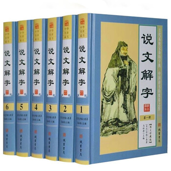 说文解字 全6册 注解全译原文译文按语 说文解字注全本全套中国古代文字