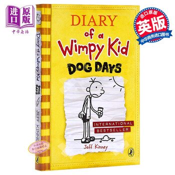 小屁孩日记4（英国版，平装）Wimpy Kid#4 桥梁章节书儿童文学插图童书9~12岁 英文原版