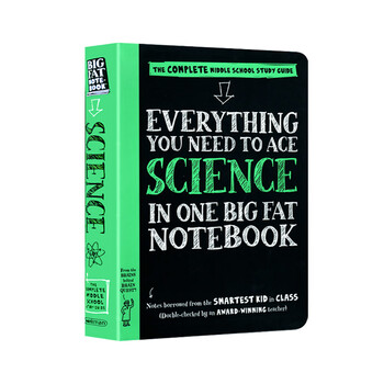 美国学霸优等生笔记Everything You Need to Ace Science in One Big Fa 进口教辅书