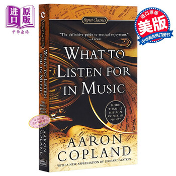 英文原版经典名著What to Listen For in Music 如何欣赏音乐