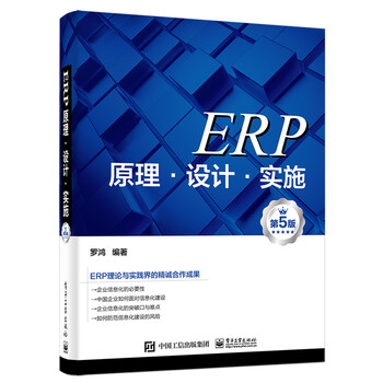 正版 ERP 原理.设计.实施9787121377914