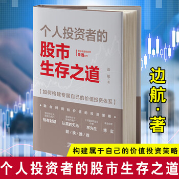 正版书籍 个人投资者的股市生存之道 边航新手股票入门基础知识与技巧股市趋势技术分析股票基金投资入门与实战技巧从零开始学炒股