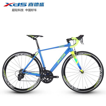 喜德盛（xds） 公路自行车RT280禧玛诺14速弯把RX280铝合金车架公路车新款 RX280蓝/炫彩黄460（身高155-170【图片 价格 品牌 报价】-京东