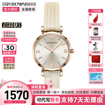 【保税仓速发】Armani 阿玛尼手表 女表简约经典时尚石英女士腕表 AR1681（保税仓速发）【图片 价格 品牌 报价】-京东