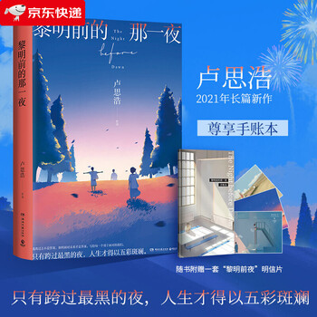 黎明前的那一夜（专享手账本，随书附赠一套“黎明前夜”明信片，青年作家卢思浩新书，2021年长篇新