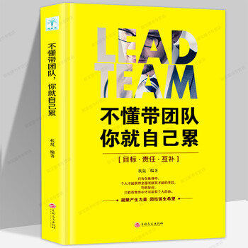 不懂带团队你就自己累 管理方面的书籍 企业营销团队管理酒店餐饮物业管理书籍领导力团队管理类书籍别输在