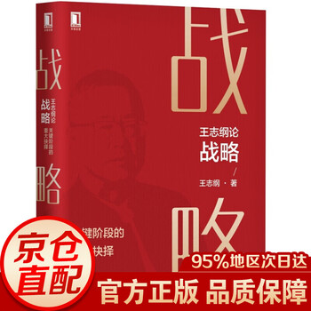 王志纲论战略:关键阶段的重大抉择