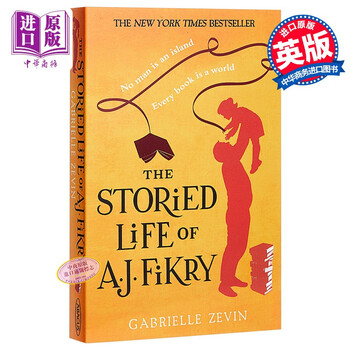 岛上书店 英文原版 The Storied Life of A.J.Fikry阅读励志 畅销小说