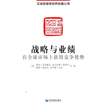 战略与业绩【正版图书，放心下单】