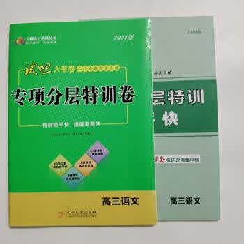 师说试吧大考卷二轮专题闯关导练专项分层特训卷高三新疆西藏专链 语文
