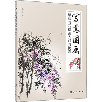 写意国画 紫藤与石榴画入门与提高