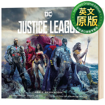 正义联盟电影艺术画册 英文原版 Justice League 电影设定集 DC正义联盟 海王神奇女侠 超人蝙蝠侠 英文版进口原版英语艺术书籍