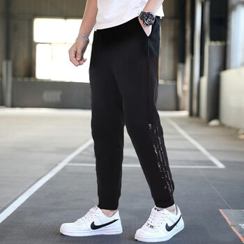 阿迪达斯 （adidas） 男裤 2023冬季新款训练运动裤子舒适束脚裤针织卫裤收口长裤 GT6490/潮款印花/收口 L【图片 价格 品牌 ...