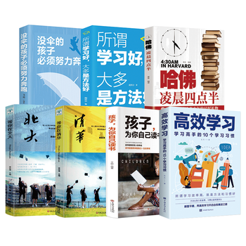 正版 高效学习法  语文高效学习法申怡小学初中高中 +读书+等你在清华北大+哈佛