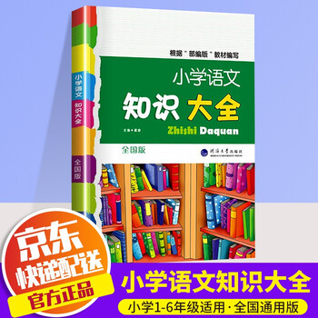 2022新版经纶学典小学语文知识大全第六次修订全国通用版小升初知识大集结语文基础知识手册集锦辅导书