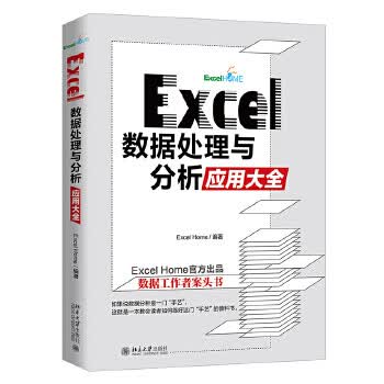 Excel 数据处理与分析应用大全 ExcelHome 北京大学出版社【正版图书】