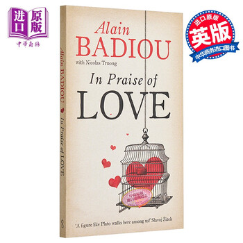 爱的多重奏 英文原版 In Praise Of Love 阿兰·巴迪欧 Alain Badiou