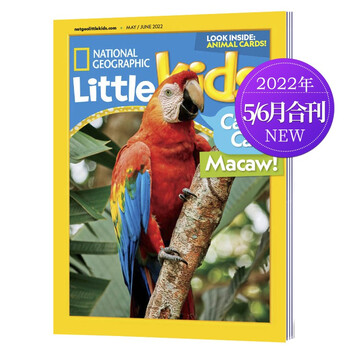 【单期可选/4本惊喜价】National Geographic Little Kids 美国国家地理杂志2022年月刊幼儿版宝宝英语启蒙 2022年5/6月合刊