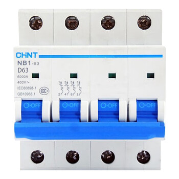 【NB1-63 4P D63 6kA(R)】正泰 微型断路器 4P 63A D 6kA NB1-63 4P D63 6kA(R)【行情 报价 价格 评测】-京东