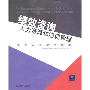 绩效咨询【正版图书，放心下单】