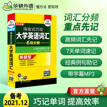 淘金式巧攻大学英语词汇6级分册(含MP3光盘)