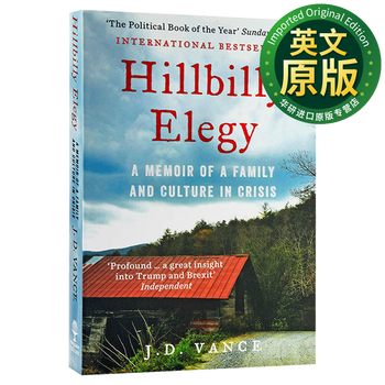 乡下人的悲歌 英文原版 Hillbilly Elegy J.D.万斯