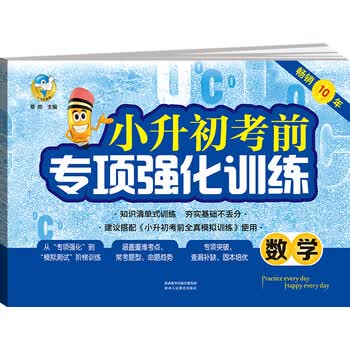 TTL天天练 小学数学小升初六年级考前专项强化训练测试卷月考期中期末综合冲刺招生分班升学