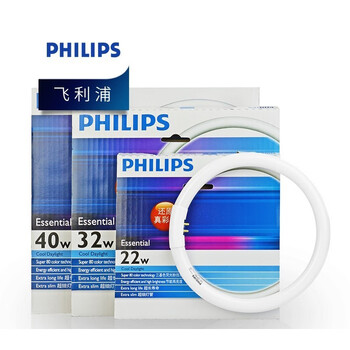 【PHILIPSTL5C 40W/865】PHILIPS飞利浦T5三基色环形灯管TL5C 40W/865管径16mm外径275mm冷光 ...
