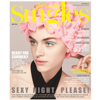 【包邮】【订阅】Singles 韩国韩文 女性时尚杂志 年订12期