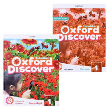牛津Oxford Discover 1中小学生英语科普探索发现教材 主课本+练习册（含在线帐号）