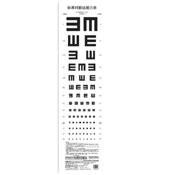 标准对数视力表