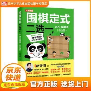 【自营京送 正版书籍】围棋定式二选一从入门到精通 级位篇 赵守洵 人民邮电出版社 97871155