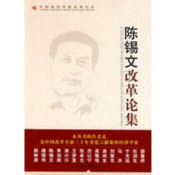 陈锡文改革论集 陈锡文
