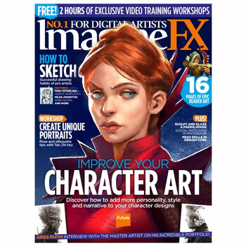 【包邮】【订阅】Imagine FX  CG动画设计杂志 英国英文原版 年订13期