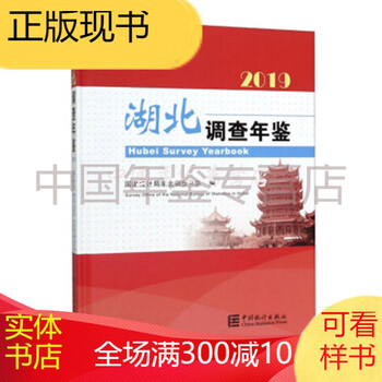 2019湖北调查年鉴2019（附电子版）