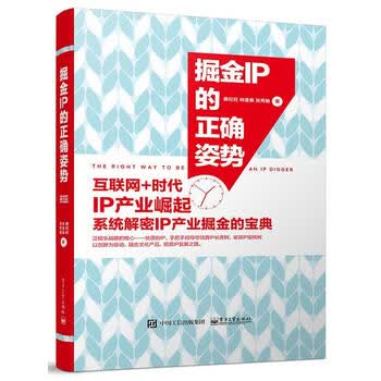 掘金IP的正确姿势  经济  黄权旺  电子工业出版社  9787121290312