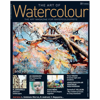 【包邮】【订阅】THE ART OF Watercolour 绘画艺术杂志 法国英文原版 年订6期