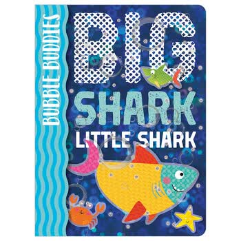 MBI 英国 低幼 0-3岁启蒙绘本/大鲨鱼，小鲨鱼/BIG SHARK, LITTLE SHARK