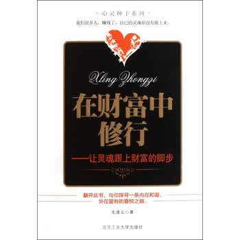 在财富中修行 让灵魂跟上财富的脚步 毛凌云 9787563929016 北京工业大学出版社