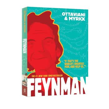 英文原版 Feynman 费曼 全彩漫画图像式人物传记科普绘本 中小学课外阅读故事书 . 梦想童趣城