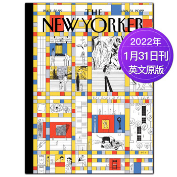 纽约客杂志THE NEW YORKER美国文学文摘人文杂志2022年知识文艺诗歌文化生活期刊 2022年1月31日刊